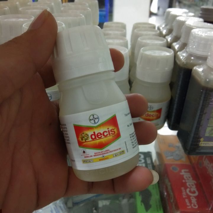Pestisida Obat Semprot Pertanian Decis 50 100 Dan 500ml Bahan Aktif ...
