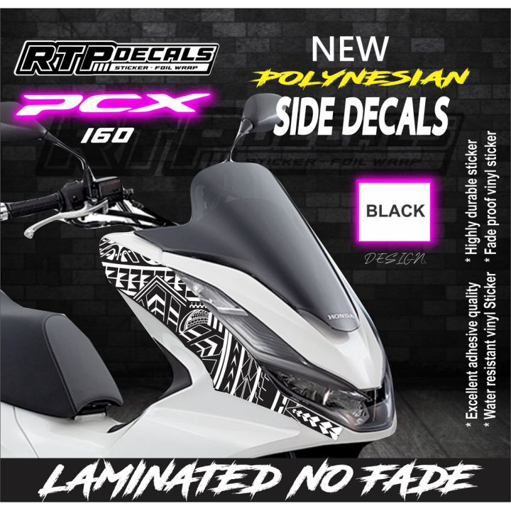 Honda PCX 160 Polynesian Sticker Decals | Lazada PH