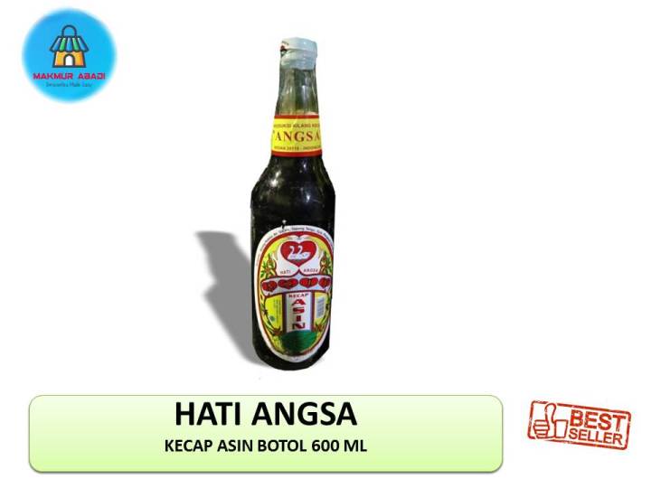 Kecap Asin Istimewa Hati Angsa 600 ml - Makmur Abadi | Lazada Indonesia