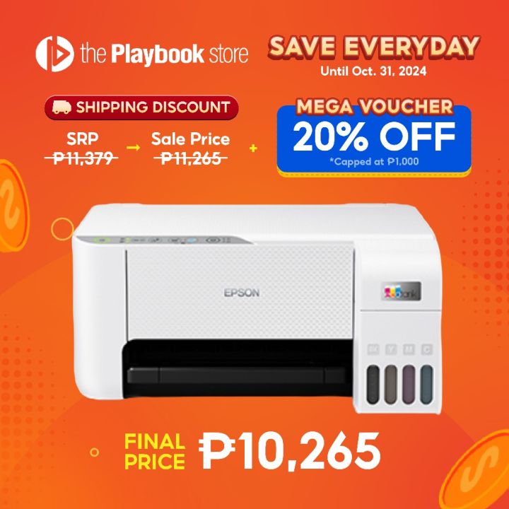 Epson Ecotank L3256 A4 Wi-Fi All-In-One Ink Tank Printer | Lazada Singapore