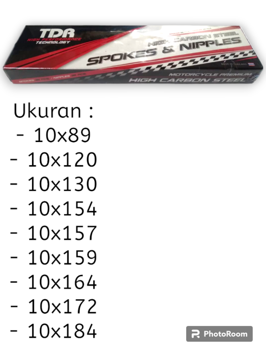 Jari Jari TDR ORIGIONAL CHROME Ukuran 184 | Lazada Indonesia