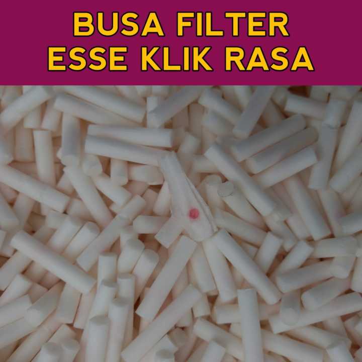 BUSA FILTER ESSE KLIK RASA 100 GRAM | Lazada Indonesia