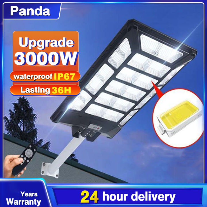 panda Solar Street Light 10 Year Warranty Outdoor Waterproof 3000W ...
