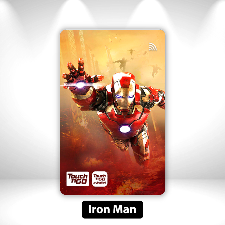 [MARVEL] Iron Man - Sticker TNG NFC Card Skincard by Sticko Animation ...