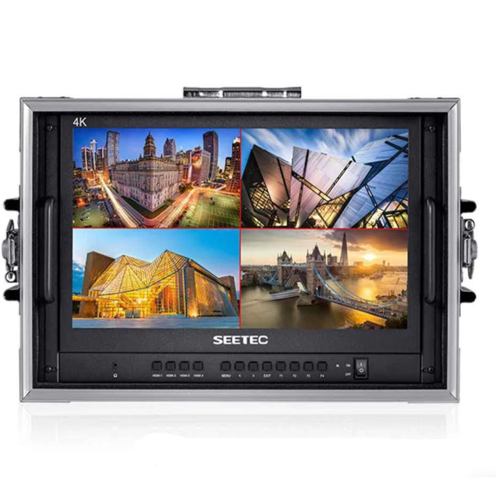 FEELWORLD SEETEC ATEM156 15.6" IPS 4K HDMI Carry-On Multicamera ...
