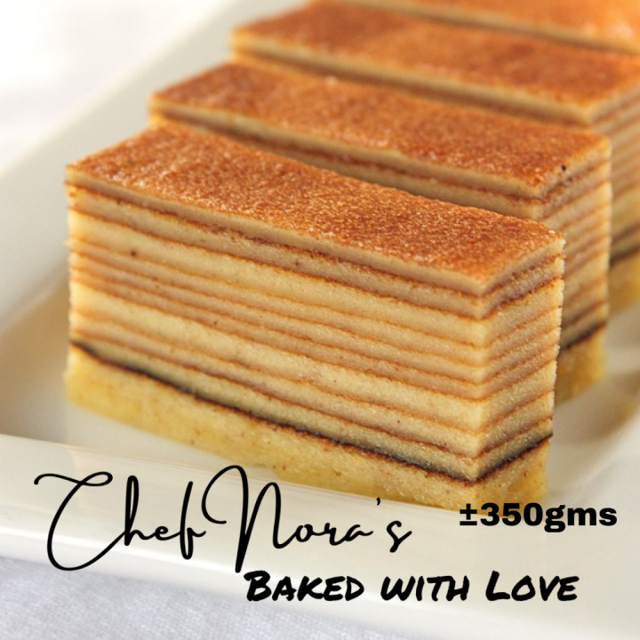 LABUBU EDITION CHEF NORA ORIGINAL HOMEBAKE LOW SUGAR SARAWAK LAYER CAKE ...