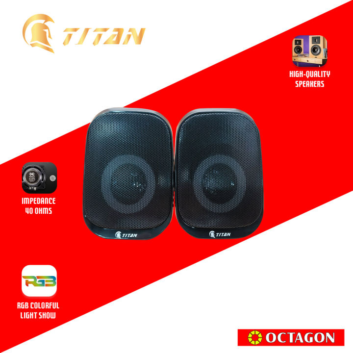 TITAN TIS-X7 RGB BLUETOOTH 2.0 SPEAKER 10W | Lazada PH