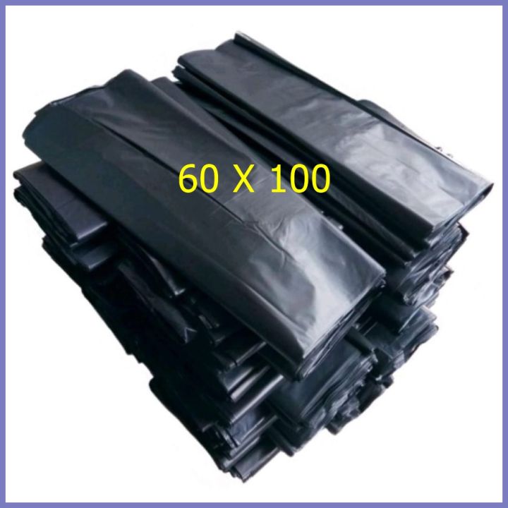 Kantong Plastik Sampah / Trash Bag Hitam 60 X 100 Isi 10 lembar | Lazada Indonesia