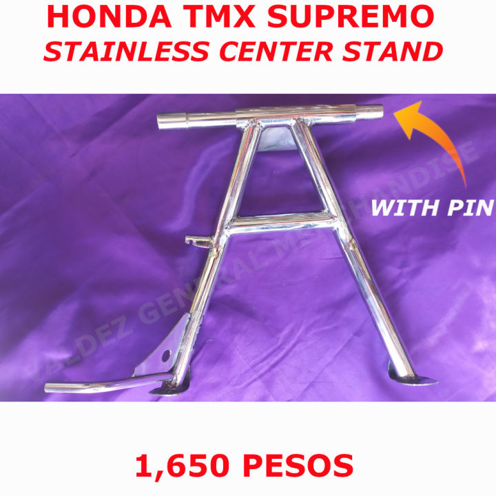 Honda TMX Supremo 150 , Stainless Centerstand with Stainless Pin ...