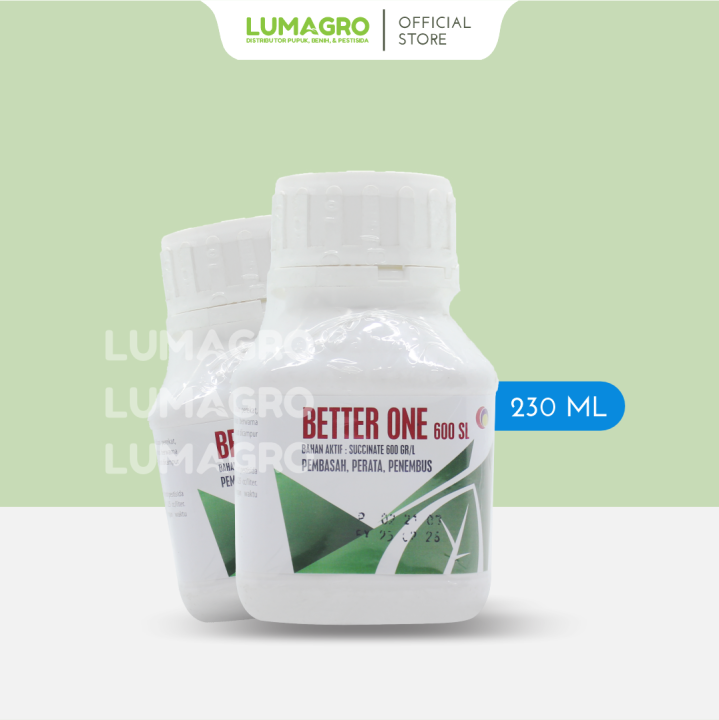 Perekat Better One 600SL 230ml 92ml 460ml Succinate Pembasah Perata ...