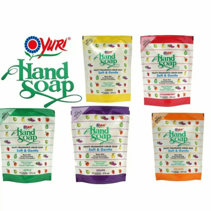 YURI Hand Soap 375ml Hand Wash Sabun Cuci Tangan REFILL | Lazada Indonesia