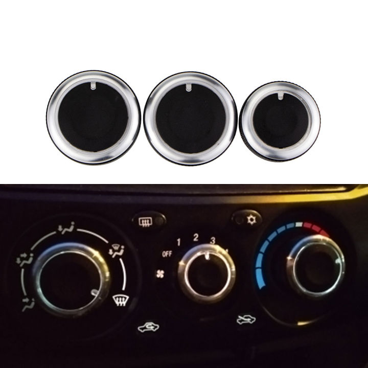 Car AC Knob for Mitsubishi Triton 2006 - 2014 3pcs/set Air Conditioning ...