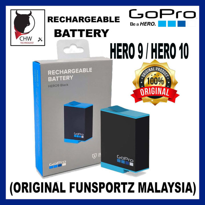 GOPRO ORIGINAL HERO 10 HERO 9 BATTERY | Lazada