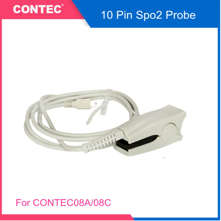 CONTEC 10 Pin Adult Infant Child Spo2 Probe 1.5Meters Length for ...