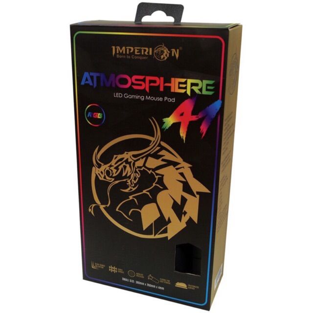 Imperion Atmosphere A1 LED Gaming Mousepad with RGB | Lazada