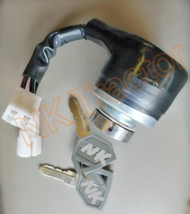 ยันม่าร์ EF352 / EF393 / EF453 / EF494 / EF514 สวิทซ์สตาร์ท+กุญแจ (Yanmar) กุญแจ สตาร์ทเครื่อง ...