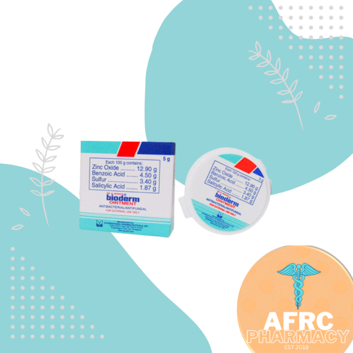 Bioderm Ointment 5g Antifungal | Lazada PH