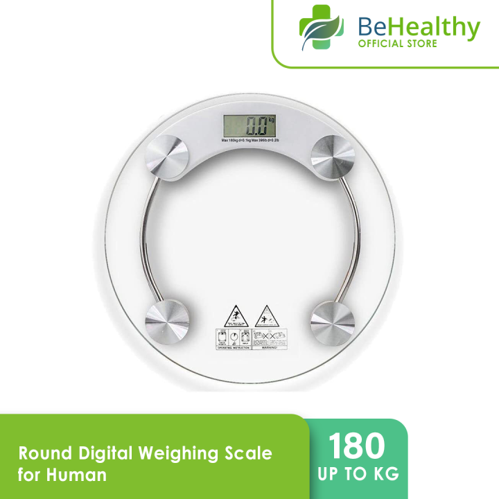 Round Digital Weighing Scale for Human | Lazada PH