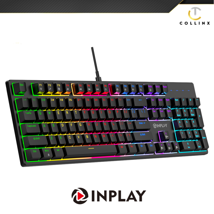 RGB Mechanical Keyboard 104 Keys / Red Switch Anti-Ghosting / Type C ...