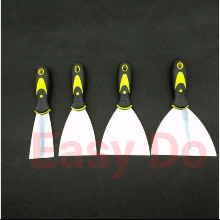 HIGH QUALITY Stainless Steel Wall Scraper/Putty Wood Handle ( 1 INCH ...