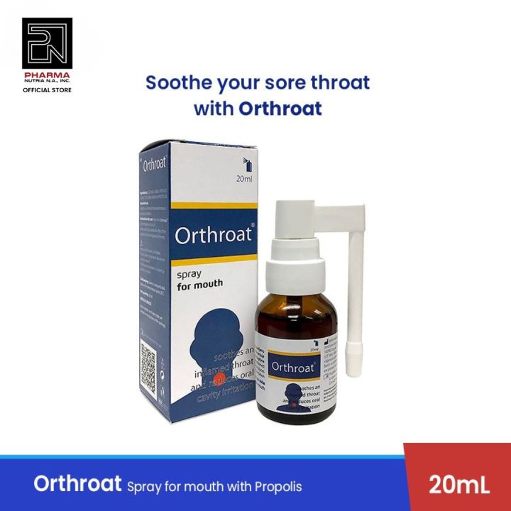 Orthroat with Propolis Oral Spray 20ml | Lazada PH