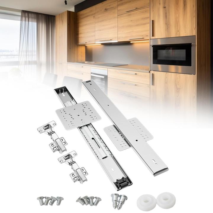 Homyl ẩn lật lên cửa tủ đường ray trượt, thanh trượt với bản lề phần ...