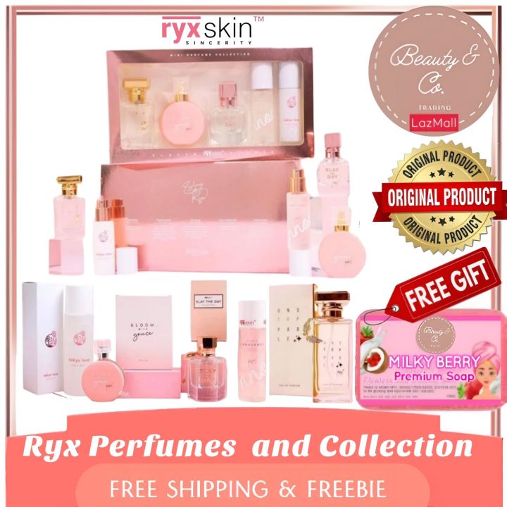 RYX SKIN SINCERITY Perfume, Ryx Mini Set (Slay the Day, Bloom with ...
