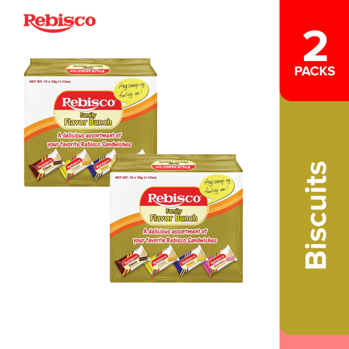 Rebisco Flavor Bunch 32g x 10pcs (Set of 2) | Lazada PH