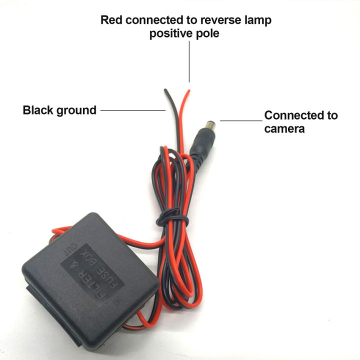 Drop 24V 12V Car Power Signal Filter Canbus Reverse Camera Power ...