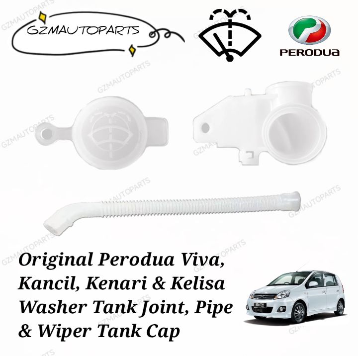 Original Perodua Viva, Kancil, Kenari & Kelisa Washer Tank Joint, Pipe ...