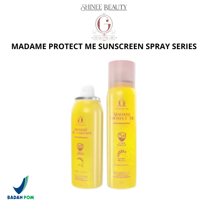 Madame Gie Madame Protect Me Sunscreen Spray SPF50 PA++++ | 5X More ...