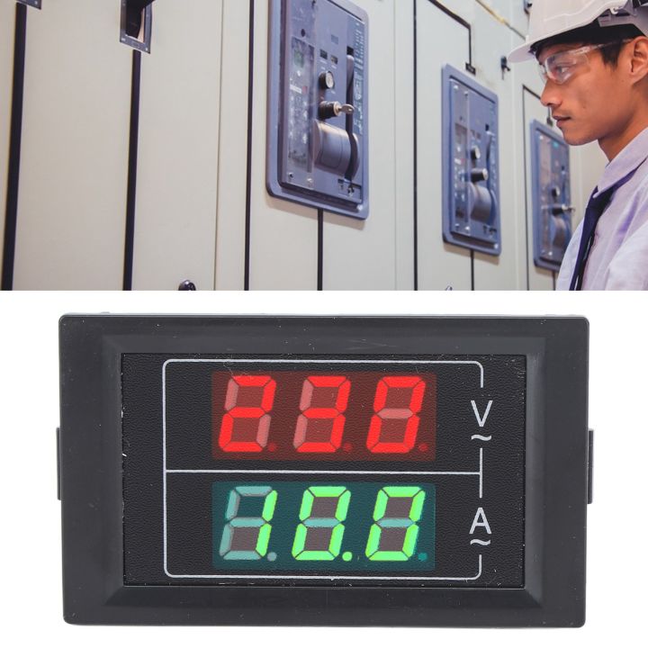 AC Current Voltage Meter Digital Energy Tester 60-500V 0-100A Accurate ...