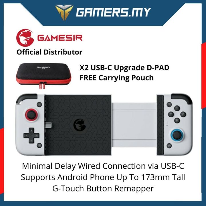 GameSir X2 Type C (2021 - Free Pouch) Mobile Game Controller Gamepad ...