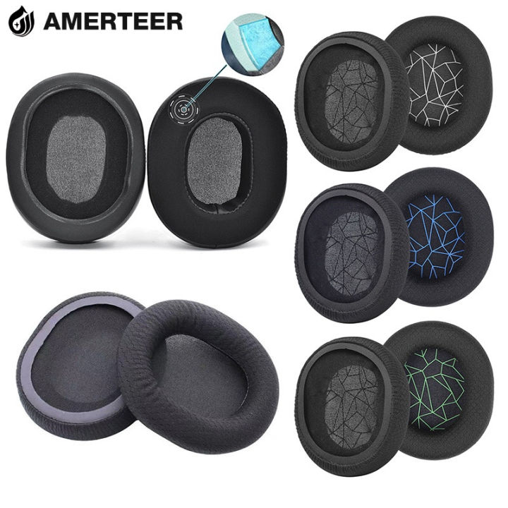 1Pair Earpads for SteelSeries Arctis 1 3 5 7 9 9X Pro Wireless ...
