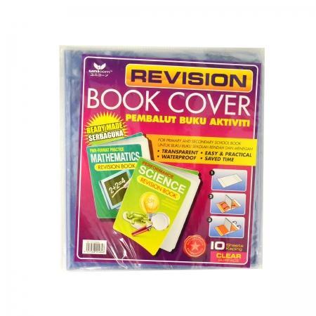 Unicorn Revision Book Cover Pembalut Buku Aktiviti Clear PVC 10's/Pack ...