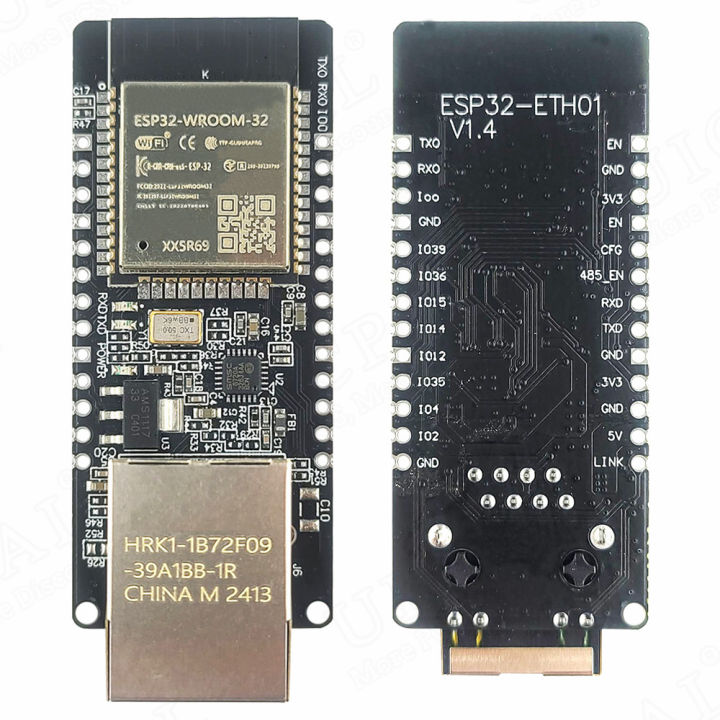 【sleek】 Wt32 Eth01 Embedded Esp32 Wifi Bt Module Eth01 Serial To