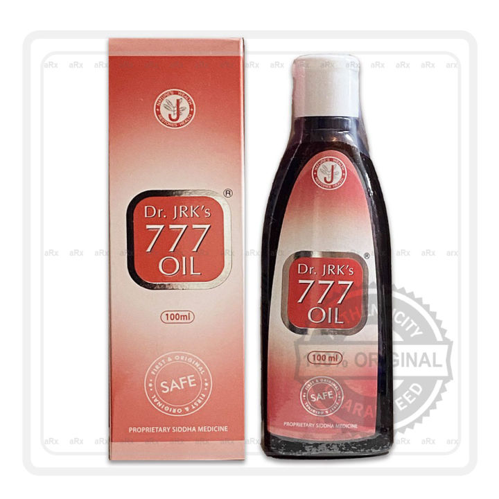 Dr. JRK's 777 Oil for Psoriasis | Lazada PH