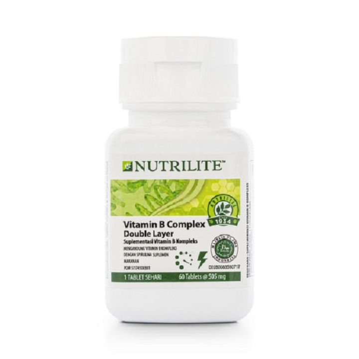 A m w a y Multivitamin 60 tablet/botol - Vitamin B Complex Double Layer ...