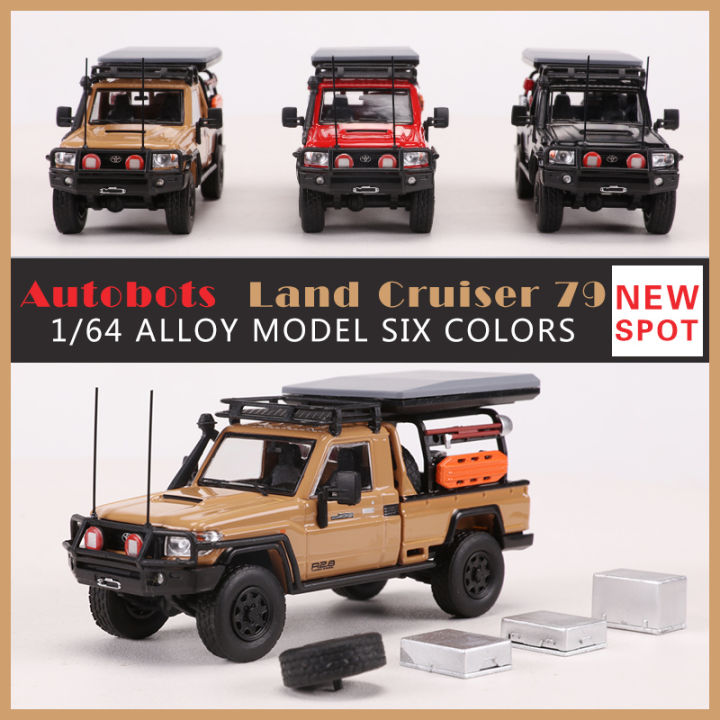 Autobots 1:64 Land Cruiser LC79 Alloy Model Car Modified Off-road ...