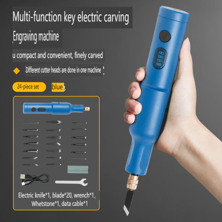 Portable Precision Engraving Pen - Electric Engraver Etching Craft Scribe - Metal, Glass ...