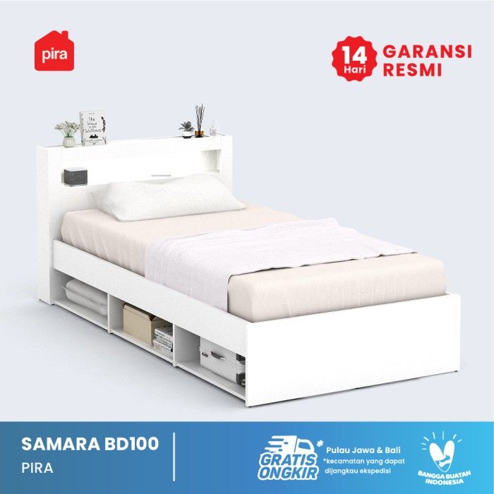 Pira Samara Bd100 Divan Tempat Tidur Dengan Laci Penyimpanan