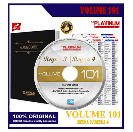 Platinum Reyna 3 Updated Volume 101 CD with Songbook | Lazada PH