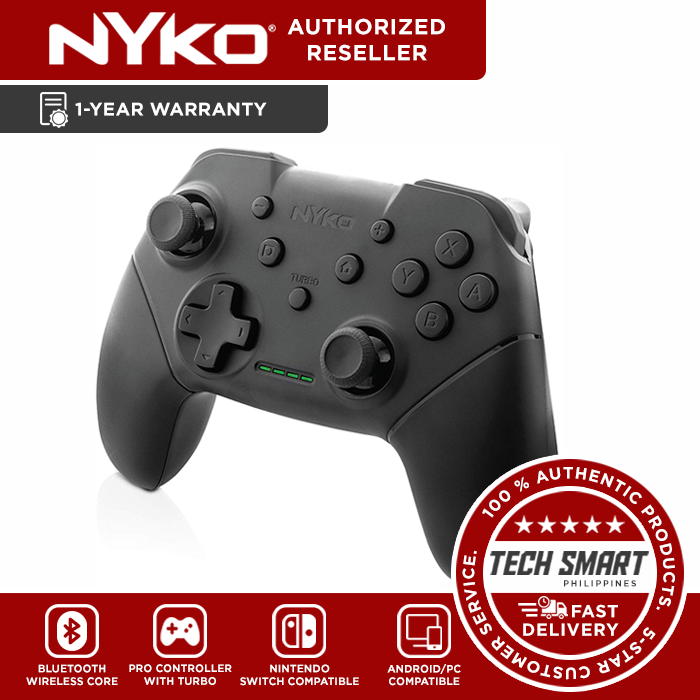 Nyko Wireless Core Controller Bluetooth Pro Controller Alternative with ...