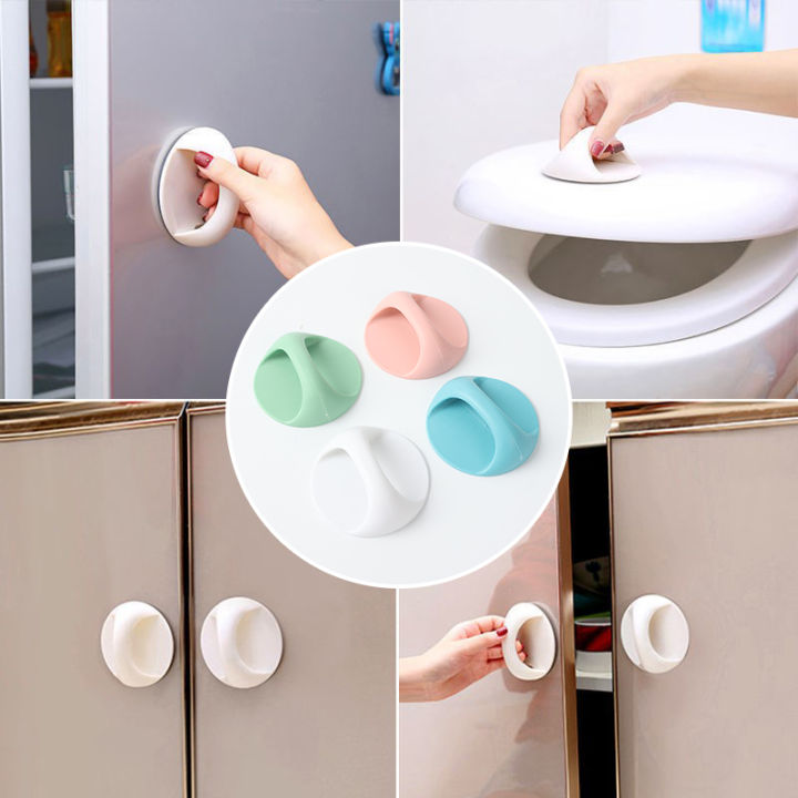 PP Home Door and Window Handle Self-adhesive Seamless Door handle ...