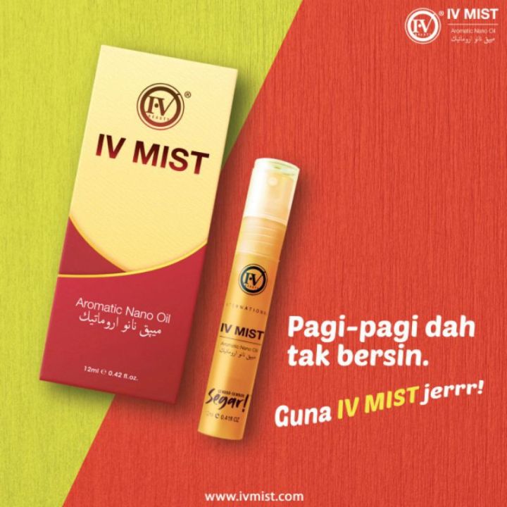 IV MIST AROMATIC NANO OIL 12ML/ BOTOL | Lazada