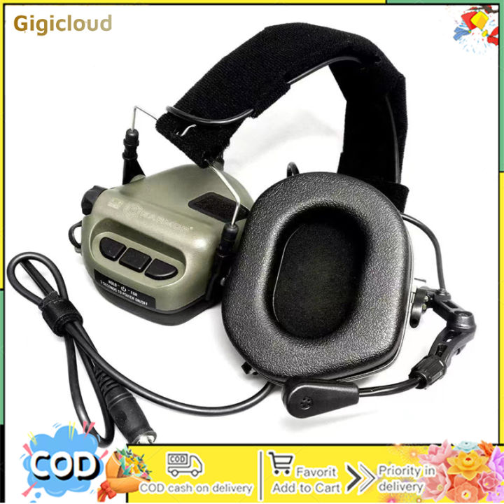 EARMOR M32 Electronic Shooting Ear Protection Earmuffs NRR 22dB ...