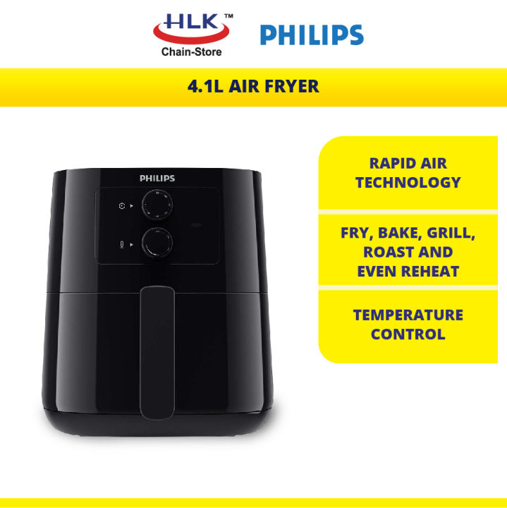 (2021 NEW) PHILIPS HD9200 4.1L / 0.8kg Air Fryer With Rapid Air ...