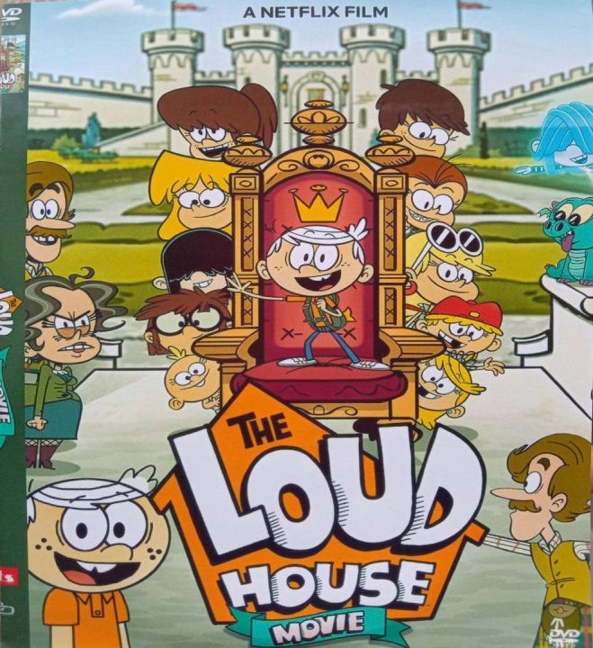 DVD English Cartoon Movie The loud House Movie | Lazada