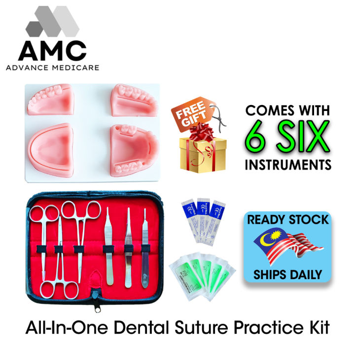 Dental Suture Practice Kit All-Inclusive Dental Suture Kit Medical Oral ...