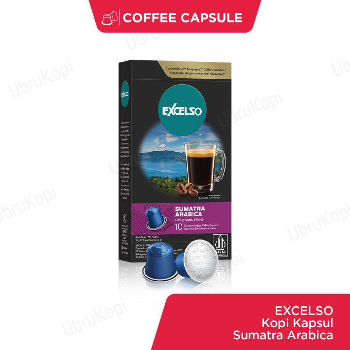 Excelso Kopi Kapsul Sumatra Arabica - Nespresso Compatible Coffee ...